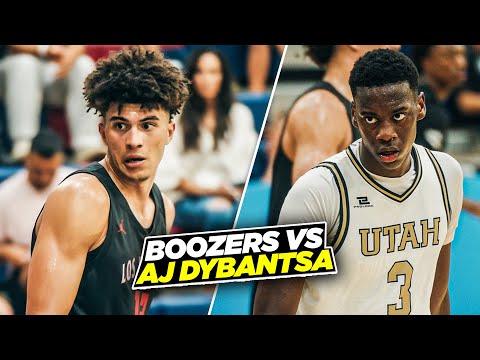 #1 Player vs #2 Player In The Nation Face Off In Championship Game! | AJ Dybantsa vs Boozer Twins