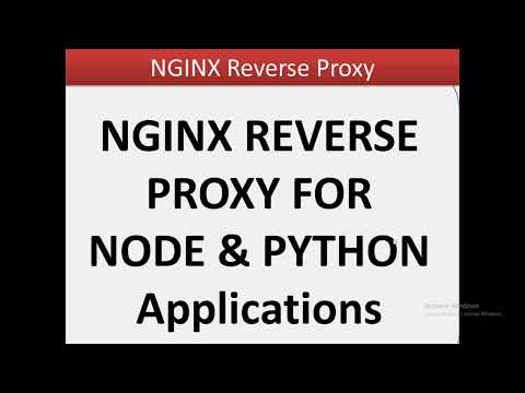 NGINX REVERSE PROXY FOR NODE & PYTHON Applications | Nginx Tutorial