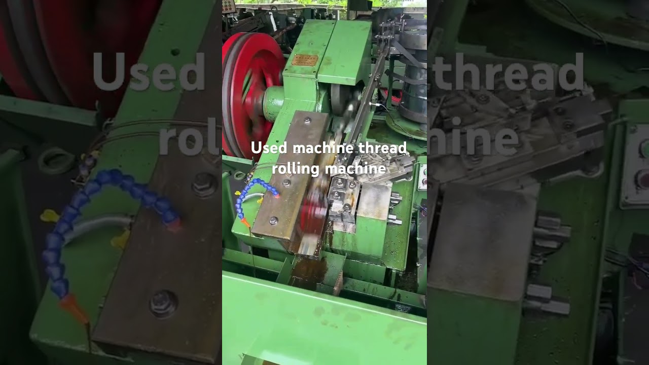 Dealing second hand  thread rolling machine nut former bolt former  fasteners making machine