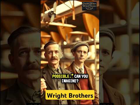 The Wright Brothers' Words That Changed the World Forever!