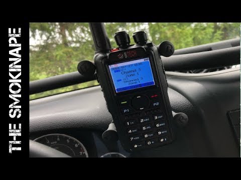 BTECH DMR-6X2 Digital HAM Radio DMR ID Database Update (How To) - TheSmokinApe