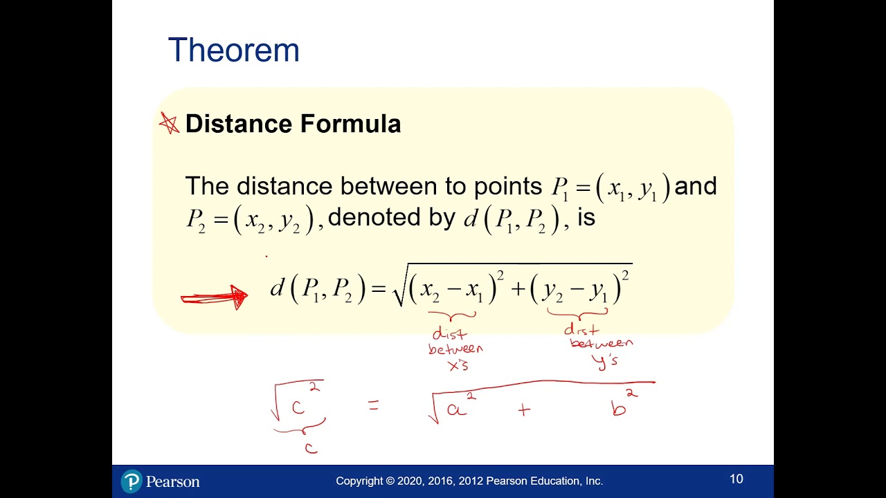 Distance Formula & Midpoint Formula (College Algebra)