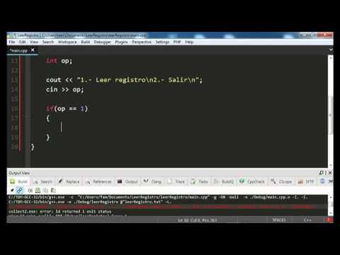 Leer archivos .txt en C++ #WSQ09 – Solución de problemas con programación