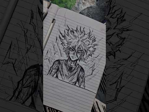how to draw anime #animedrawing #pendrawing #animeeart