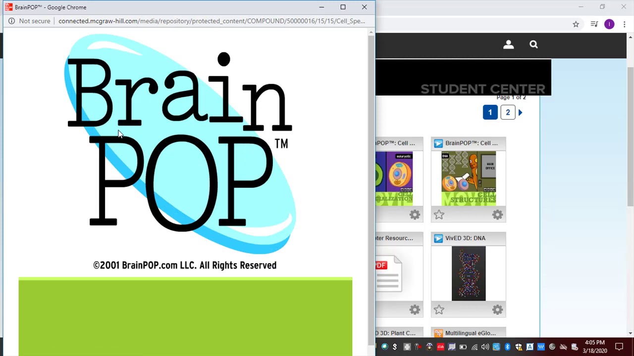 Glencoe iScience Grades 6 - 8: Virtual Access Support