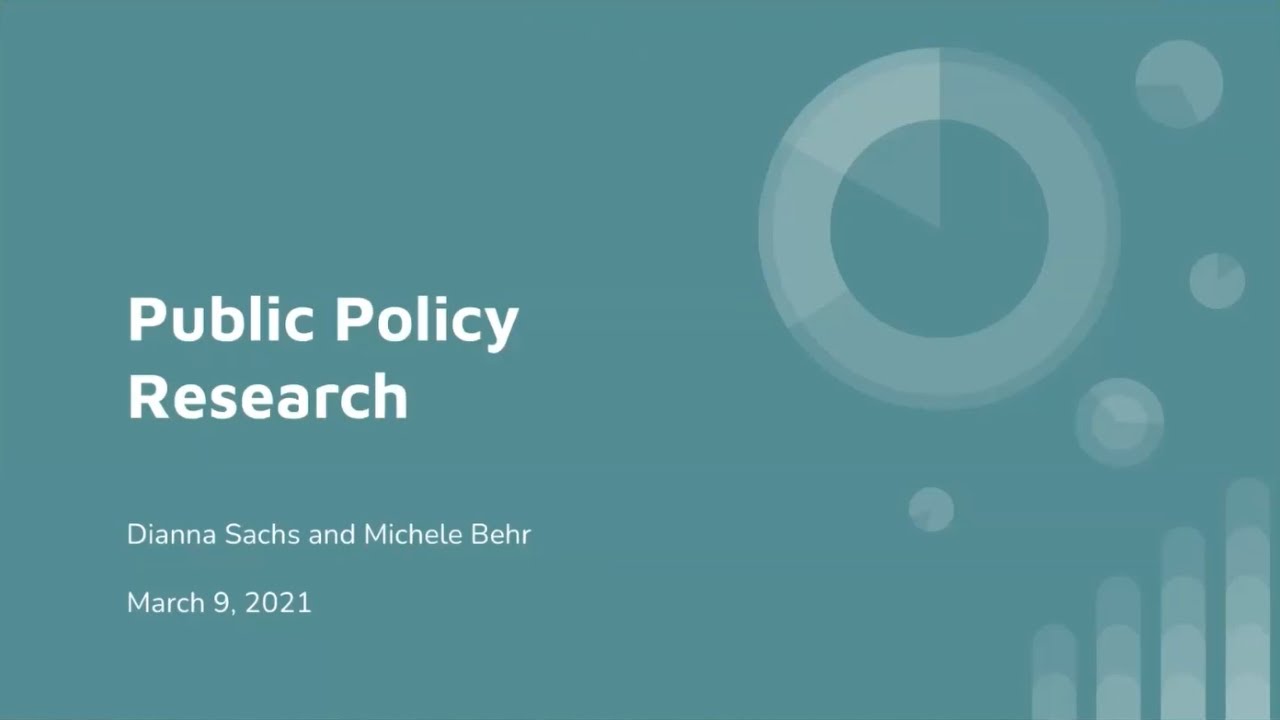 Public Policy Research