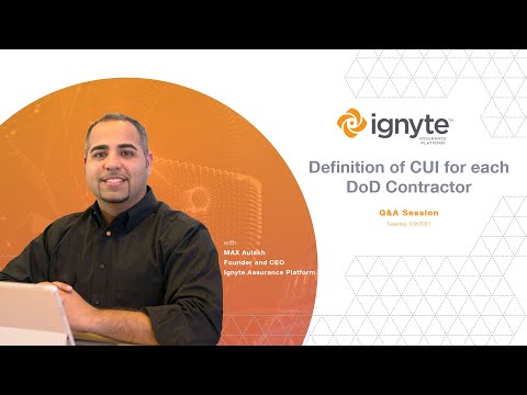 Q&A #4: Definition of CUI for each DoD Contractor
