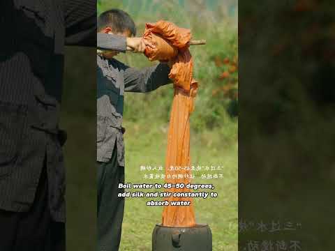 The Chinese learned to make “Fragrant Cloud Yarn” It’s known as the “soft gold” of the textile world
