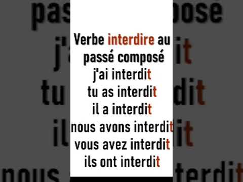Conjugaison / speak french, learn french,apprendre le français