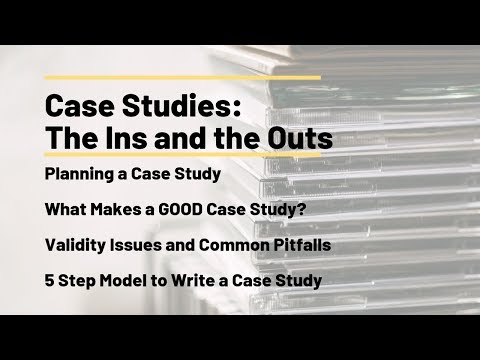 Case Studies: The Ins and the Outs