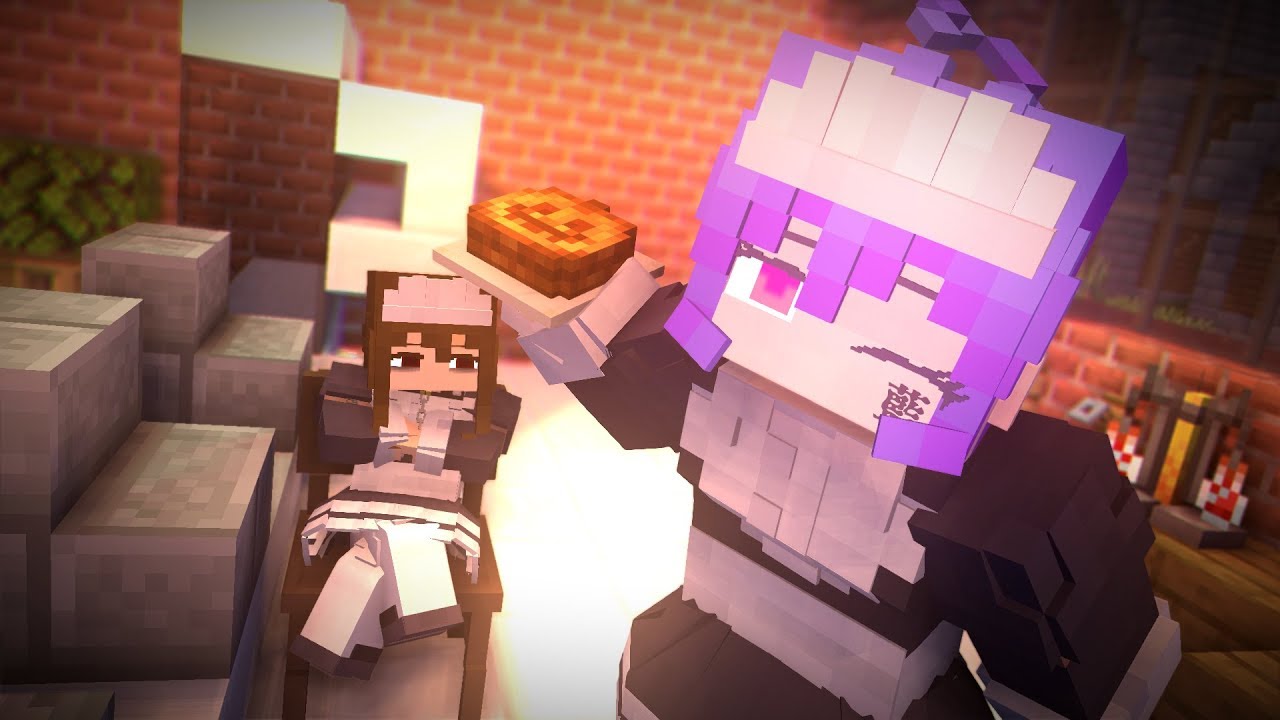 maid cafe! - Minecraft Animation