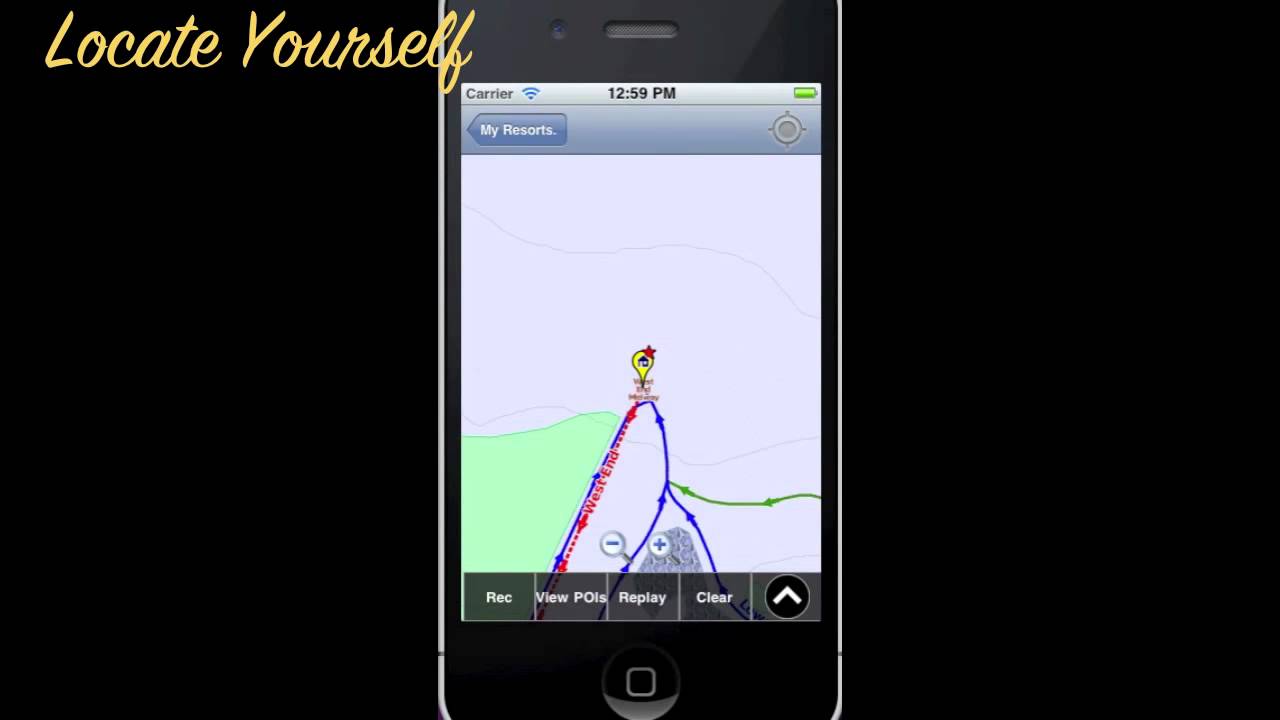 Gps Ski Maps for iPhone