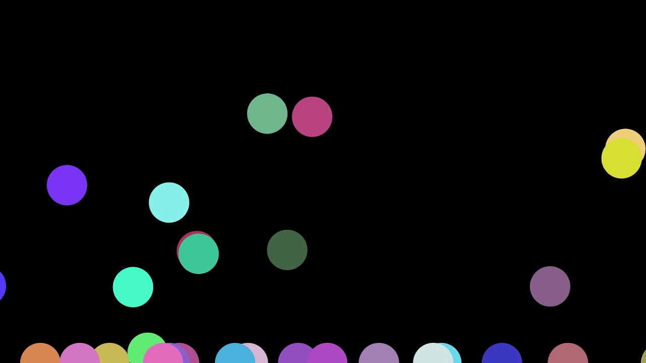Bouncing Balls in Processing
