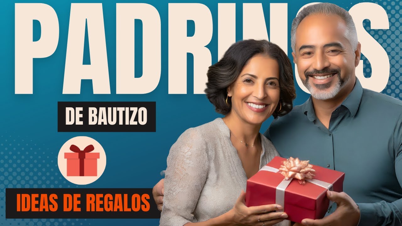IDEAS de REGALOS para PADRINOS de BAUTIZO | Detalles y recuerdos originales e inolvidables