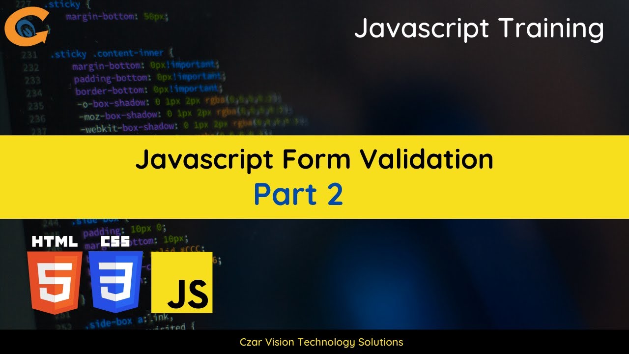 Javascript Validation using Regular Expression   Part 2