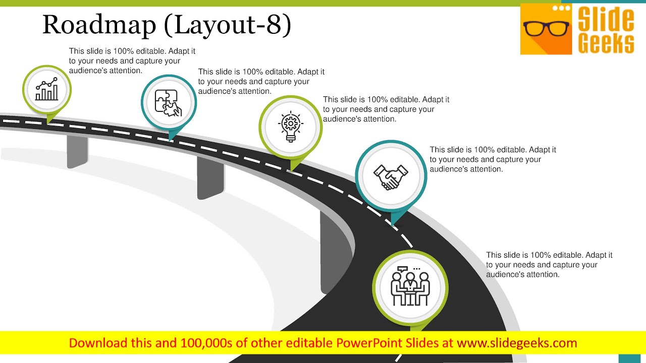 Roadmap Template 8 Ppt Powerpoint Presentation Summary Template