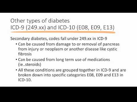 Diabetes Coding Part 2