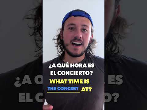 ¿A qué hora es? - CLASE DE INGLÉS