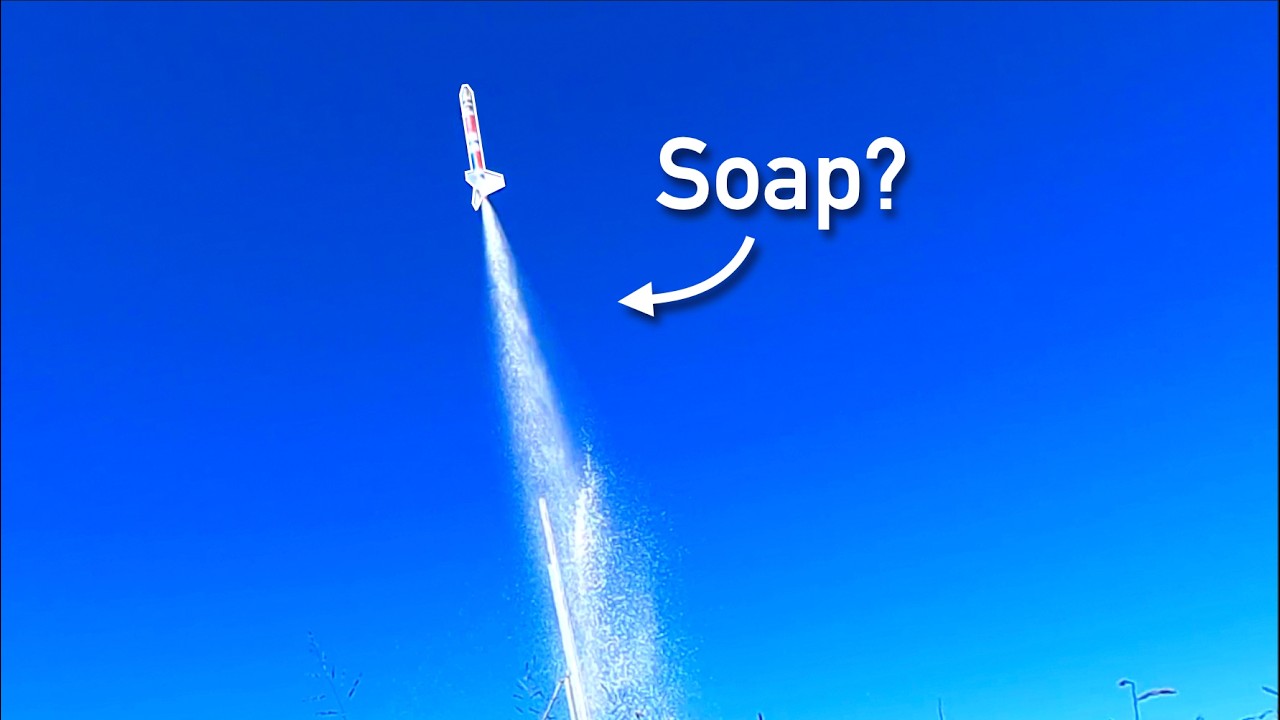 Can Soap Make Water Rockets Fly Higher? feat. @AirCommandRockets