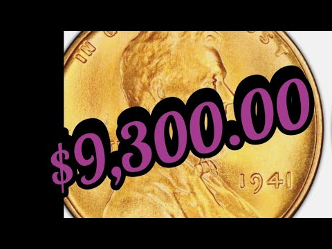 1941 wheat penny value.