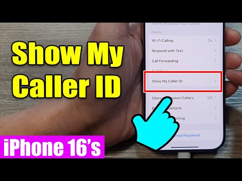 iPhone 16/16 Pro Max: How to Enable/Disable Show My Caller ID
