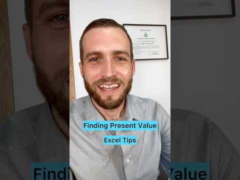 Calculate Present Value in Excel in Seconds! | Maxwell CPA Review