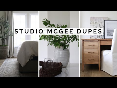 STUDIO MCGEE VS THRIFT STORE | DIY MCGEE & CO DUPES HIGH END DUPES HOME DECOR ON A BUDGET