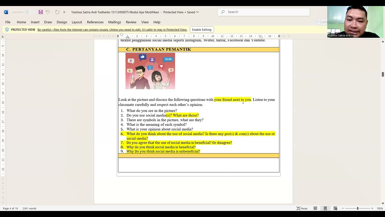 Modifikasi Modul Ajar Analytical Exposition Kelas 12