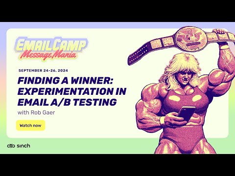 Experimentation in email A/B testing | Email Camp 2024