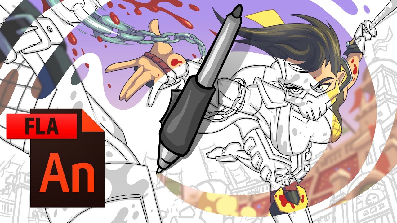 MK Scorpion FanArt Timelapse