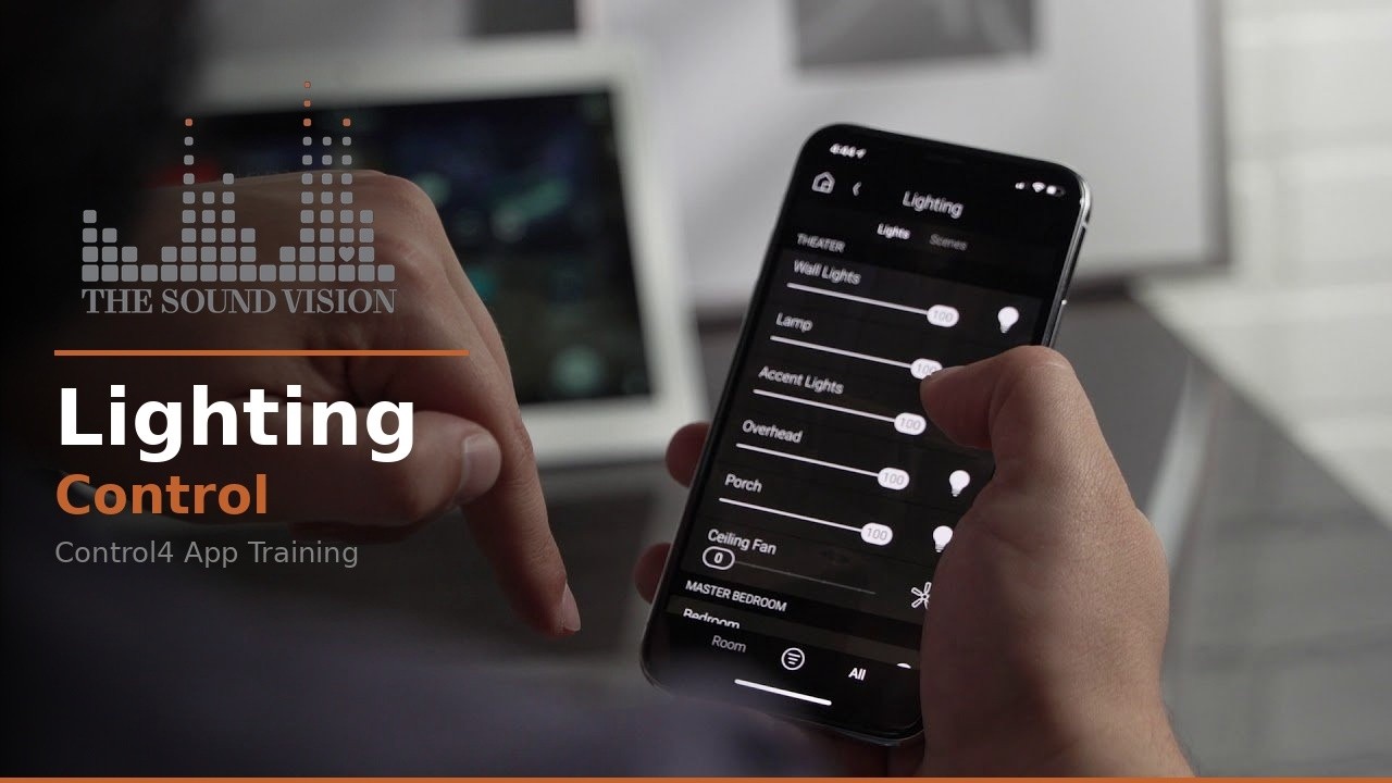 How to Control Lights and Set Scenes | Control4 App Training