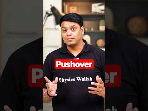 What Is The Meaning Of "Pushover" #Shorts #Idioms #PW