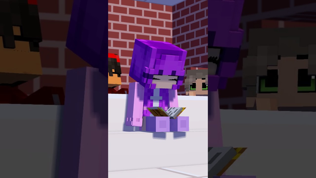 @cash @nico   BULLIED ZOEY 💜💜💜  | MINECRAFT ANIMATION