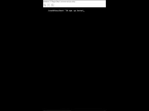 rpm -qa kernel command to list all the kernels installed in linux rhel machine - RedHat O.S