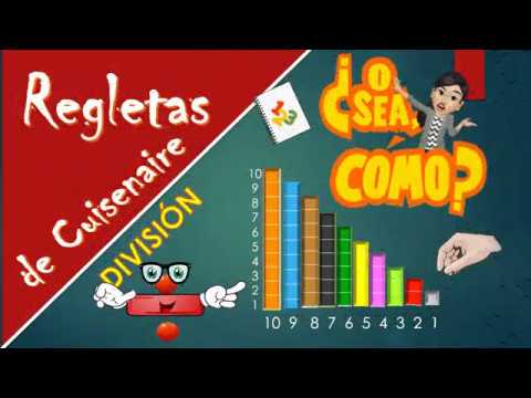 Regletas de Cuisenaire División