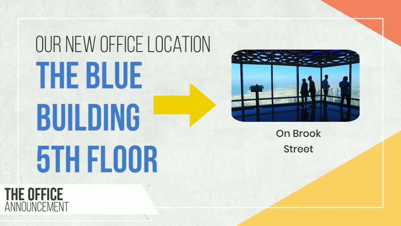 Office Moving Announcement 3