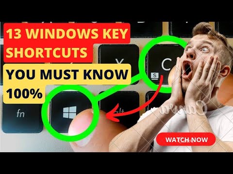 13 Windows Key Shortcut You Must Know 100% New Ideas