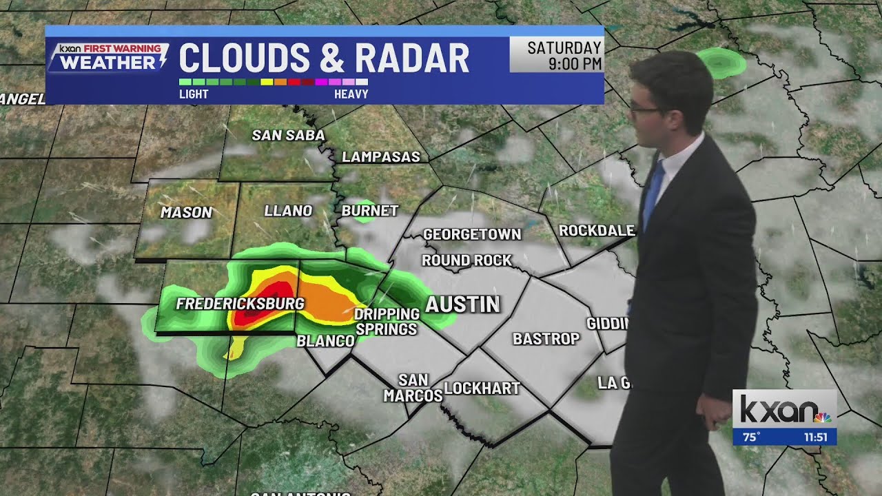 Isolated strong to severe t-storms Friday and Saturday | KXAN Weather Forecast (Apr. 23)