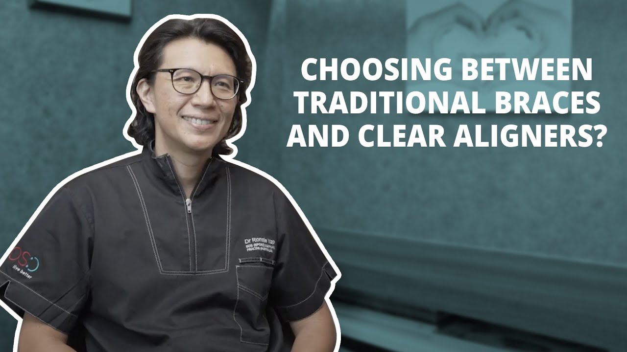 What's the difference between traditional braces and clear aligners?