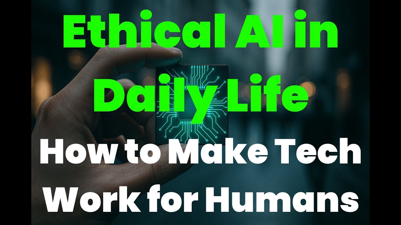 Ethical AI in Daily Life - How to Make Tech Work for Humans
