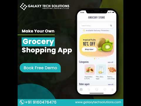 Make Your Own Grocery Shopping App @ ???????????????????????? ???????????????? ????????????????????????????????????.