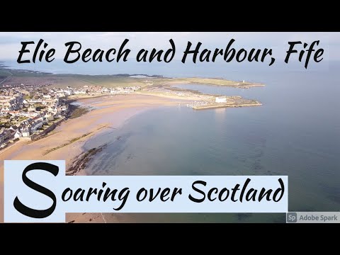 4K Drone Footage Scotland | Elie Beach and Harbour, Fife