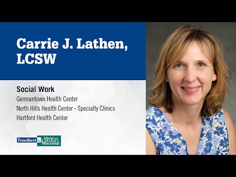 Carrie Lathen, clinical social worker