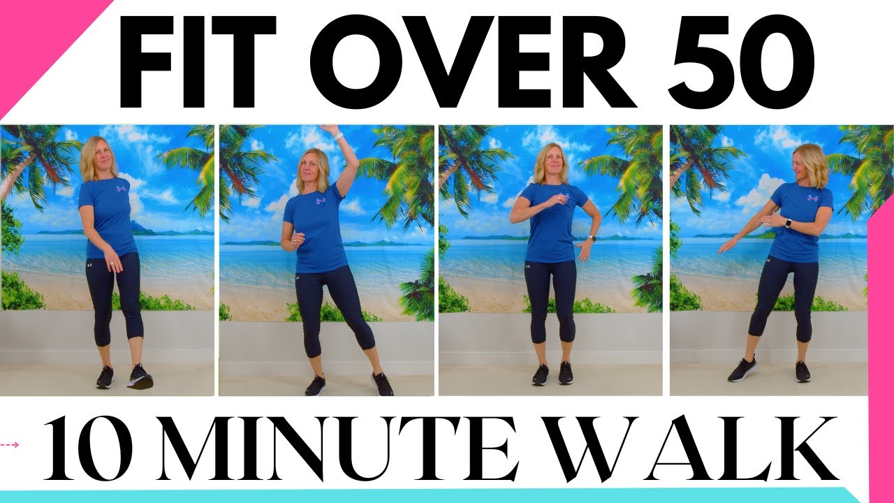 10 min Fun Low Impact Workout for Total Beginners over 50