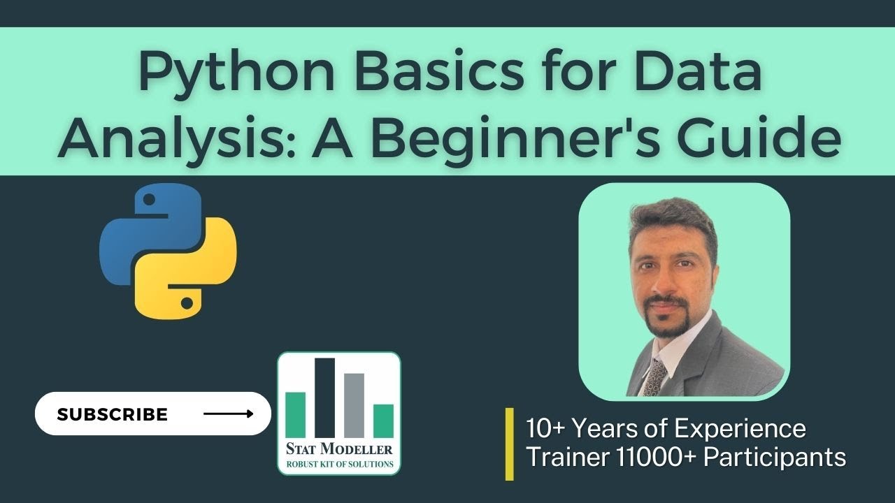 Python Basics for Data Analysis: A Beginner's Guide