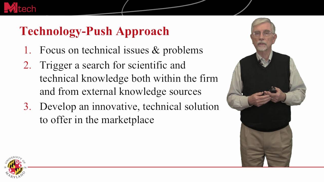Which Innovation Strategy: Technology-Push or Market-Pull? (8:02)