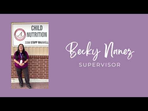 Employee of The Year - Marie Melchor - Alvin ISD Child Nutrition Department 2023