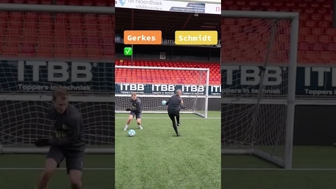 Challenging Doke Schmidt #gerkicks #cambuur