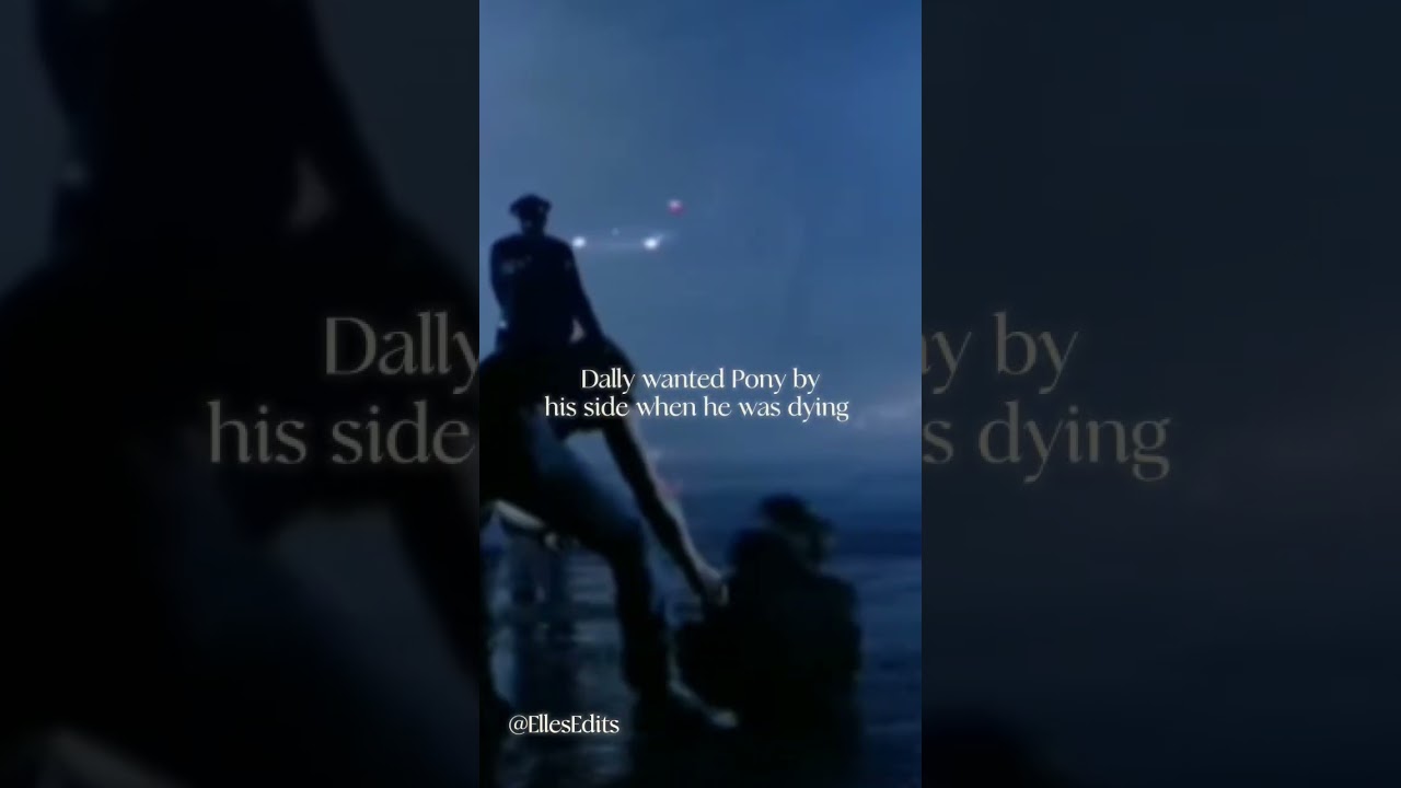 Sad Realizations In The Outsiders #theoutsiders #ponyboy #johnnycade #dallaswinston #darrycurtis