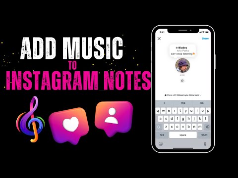 How To Put Music on Instagram Notes | Instagram Music Note Not Working